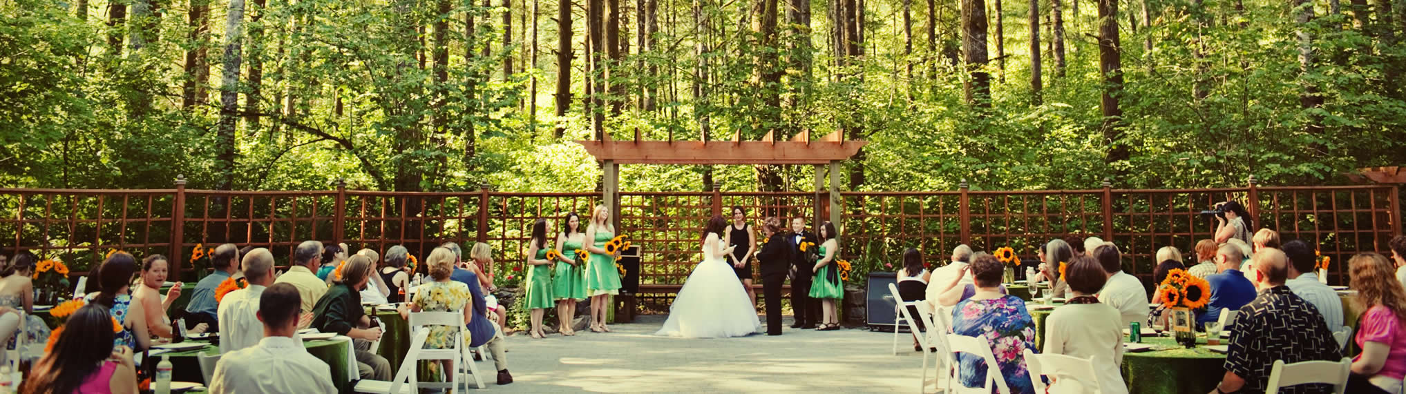 We Host Weddings, Retreats, Reunions for Oregon & Washington Residents