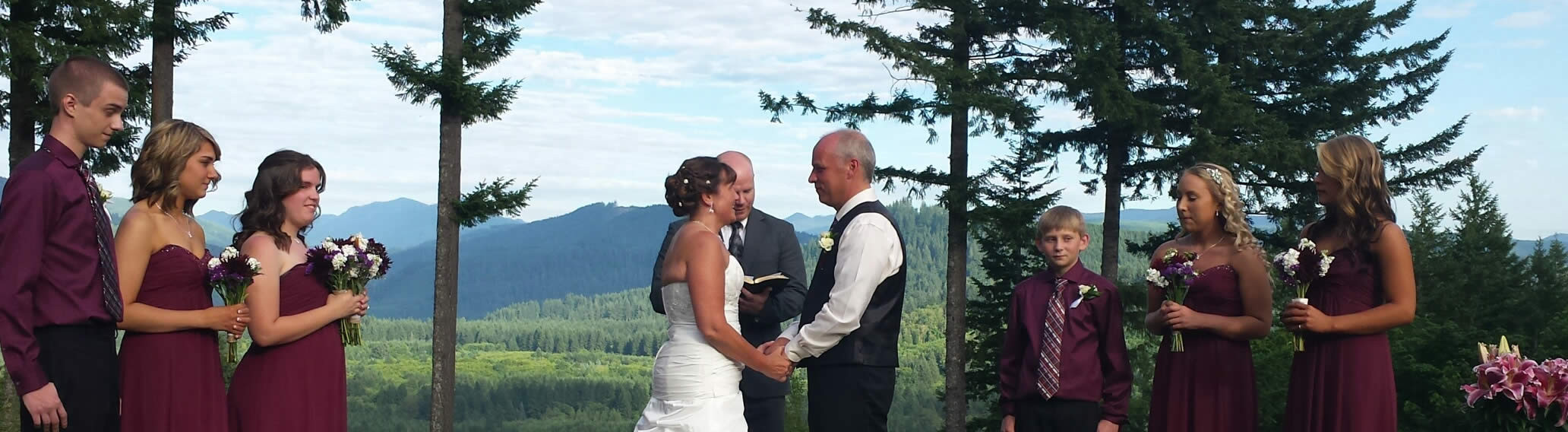 We Host Weddings, Retreats, Reunions for Oregon & Washington Residents